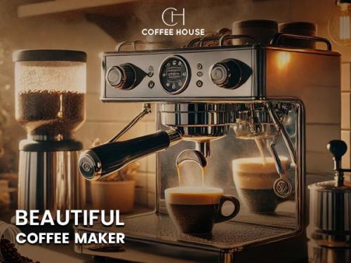 Beautiful Coffee Maker for Your Home Stylish & Modern Design